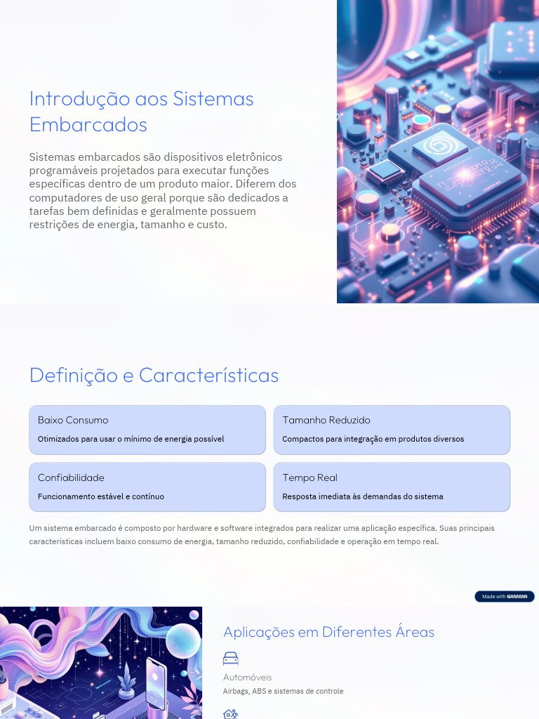 Introdução a Sistemas Embarcados | PDF | Sistema em um chip (SoC ...