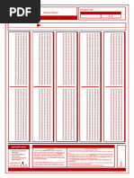 LET Exam Sample Answer Sheet | PDF | Test (Assessment) | Computing