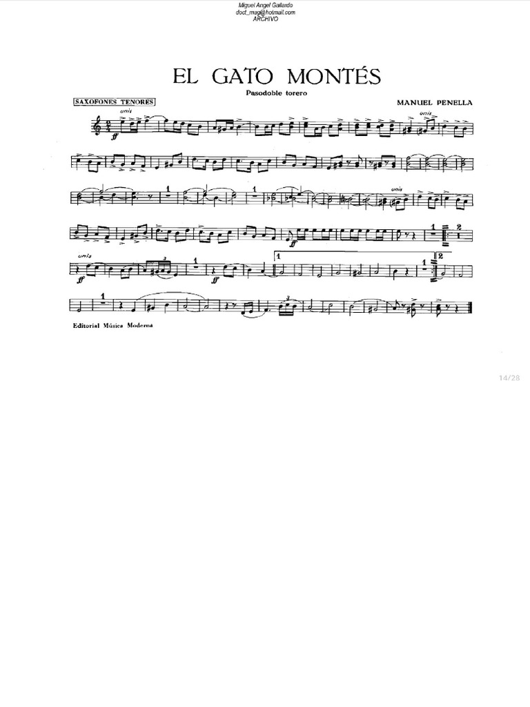 El Gato Montes | PDF