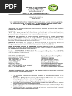 BADAC Reorganization Executive Order 2025 | PDF | Government | Justice