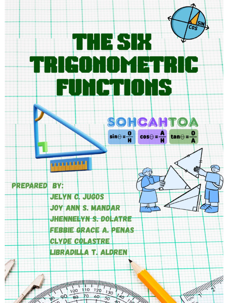 The Six Trigonometric Functions | PDF | Trigonometric Functions ...