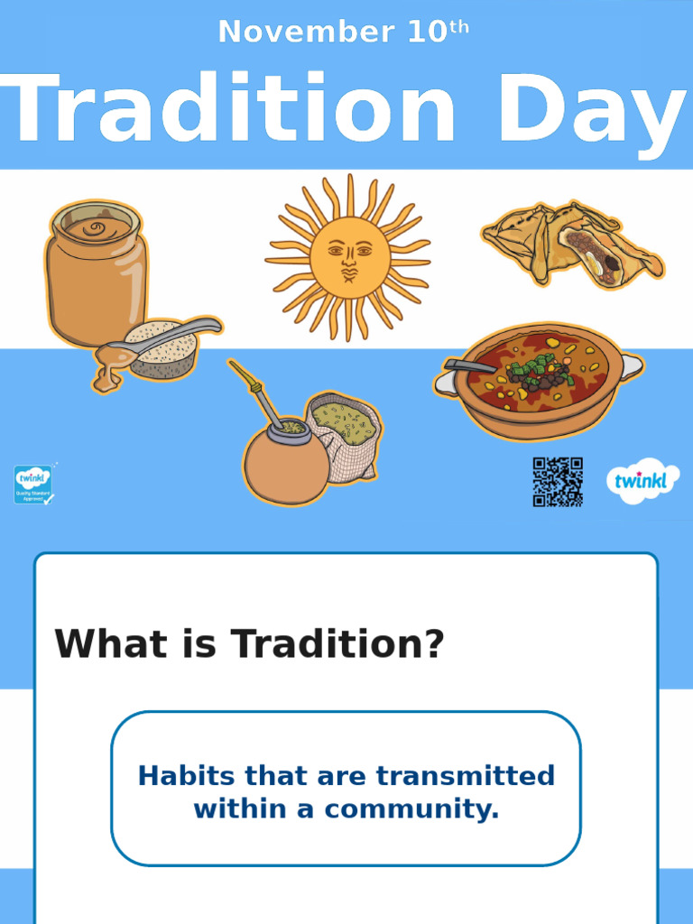 Sa I 1667825116 Presentacion Tradition Day Ver 1 | PDF