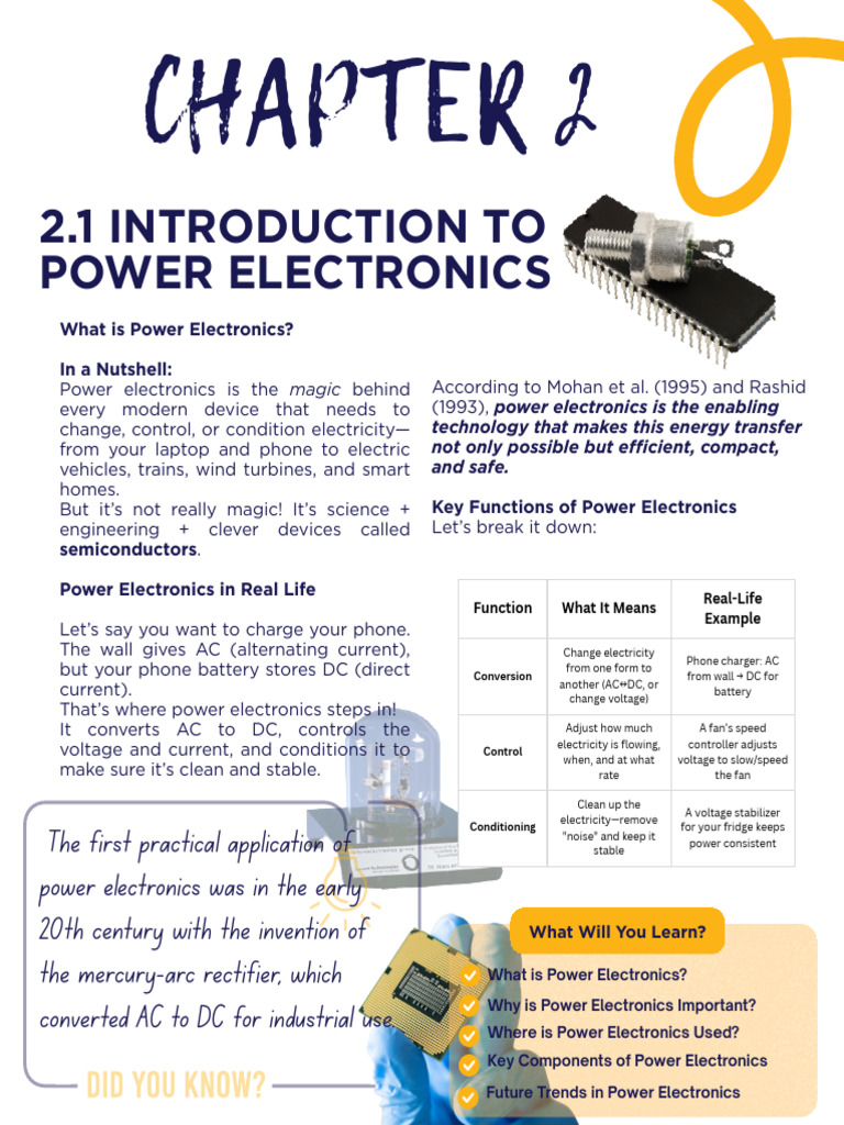 Power Devices Chapter 2 | PDF | Power Electronics | Power Inverter