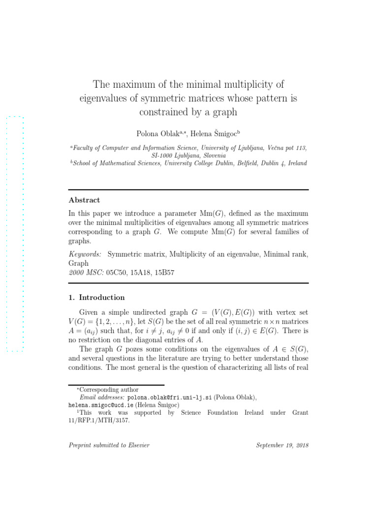 Eigen Ver Teorema 3.1 | PDF | Eigenvalues And Eigenvectors | Matrix ...