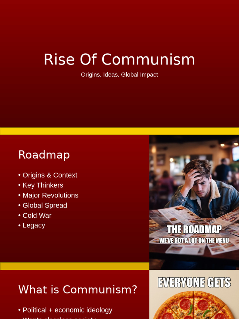 Rise of Communism | PDF