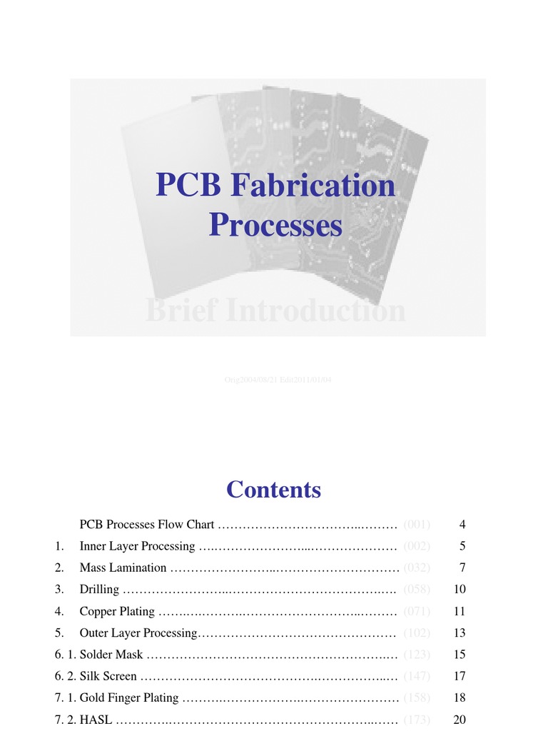 PCB Fab Intro | PDF | Printed Circuit Board | Manmade Materials