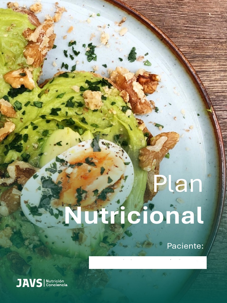 Plan Nutricional Personalizado para Edwin | PDF | ensalada | filete