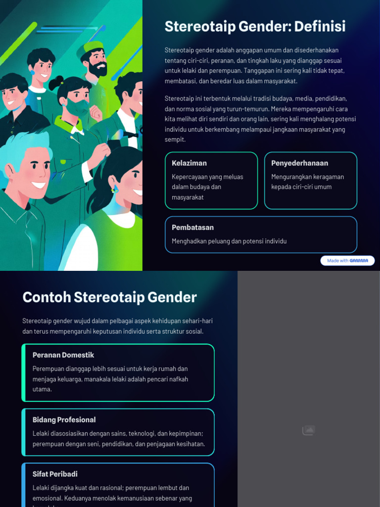 Stereotaip Gender | PDF