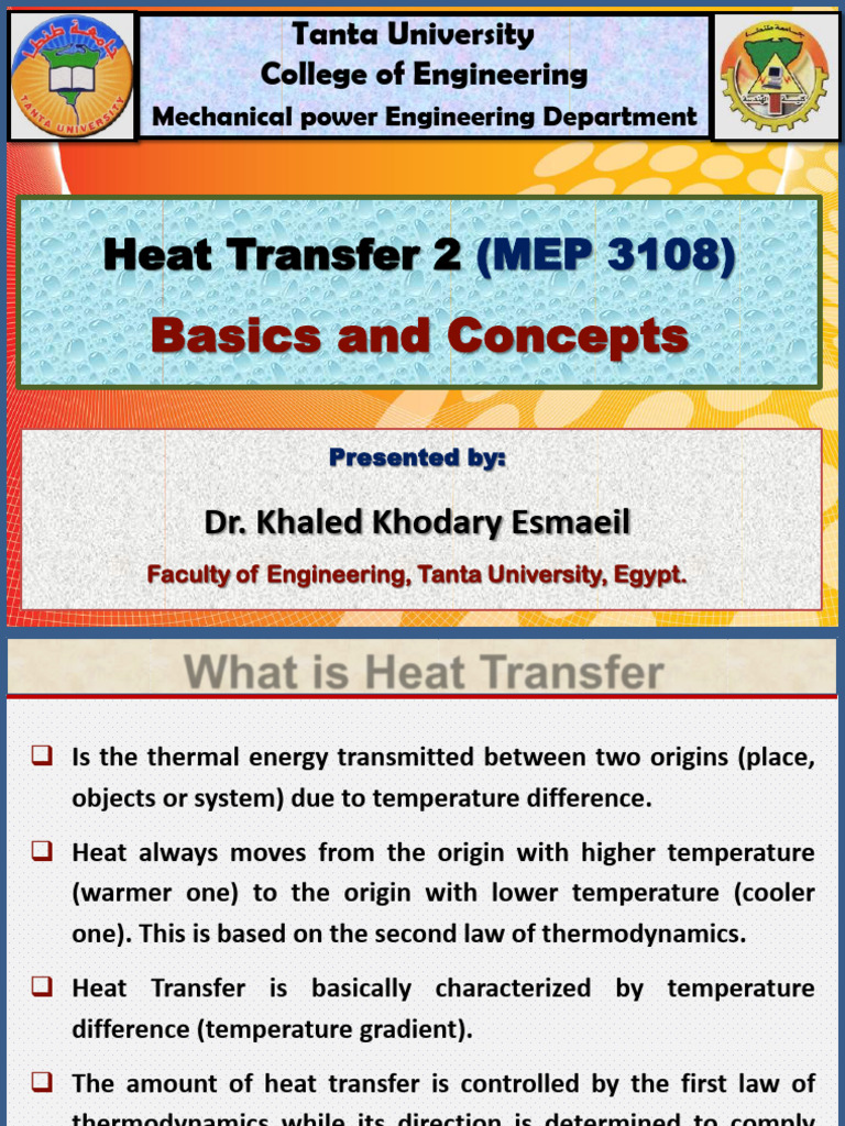 02 - Basics of Convection | PDF | Heat Transfer | Convection