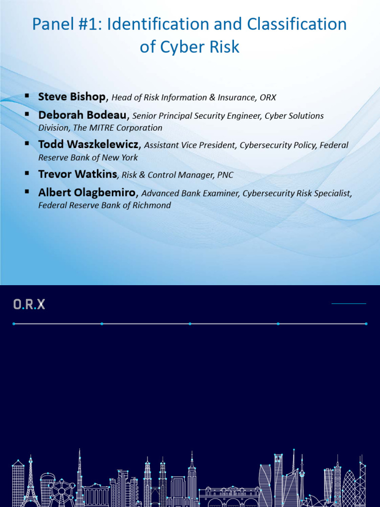 Cyber Risk Identification and Classification | PDF | Risk | Computer ...