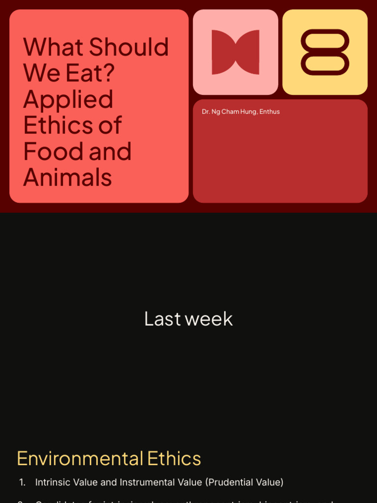 What Should We Eat_ Applied Ethics of Food and Animals | PDF ...