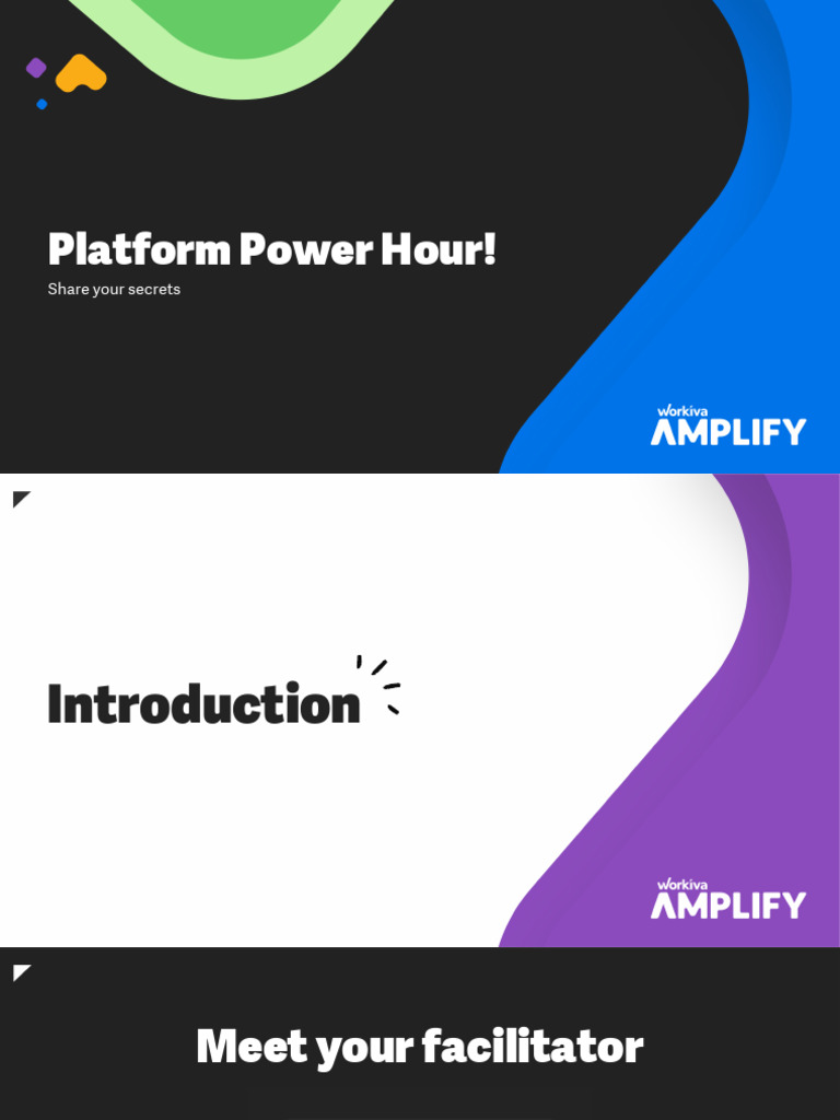 (Amplify 25) Platform Power Hour 1756997359 | PDF | Human Communication ...