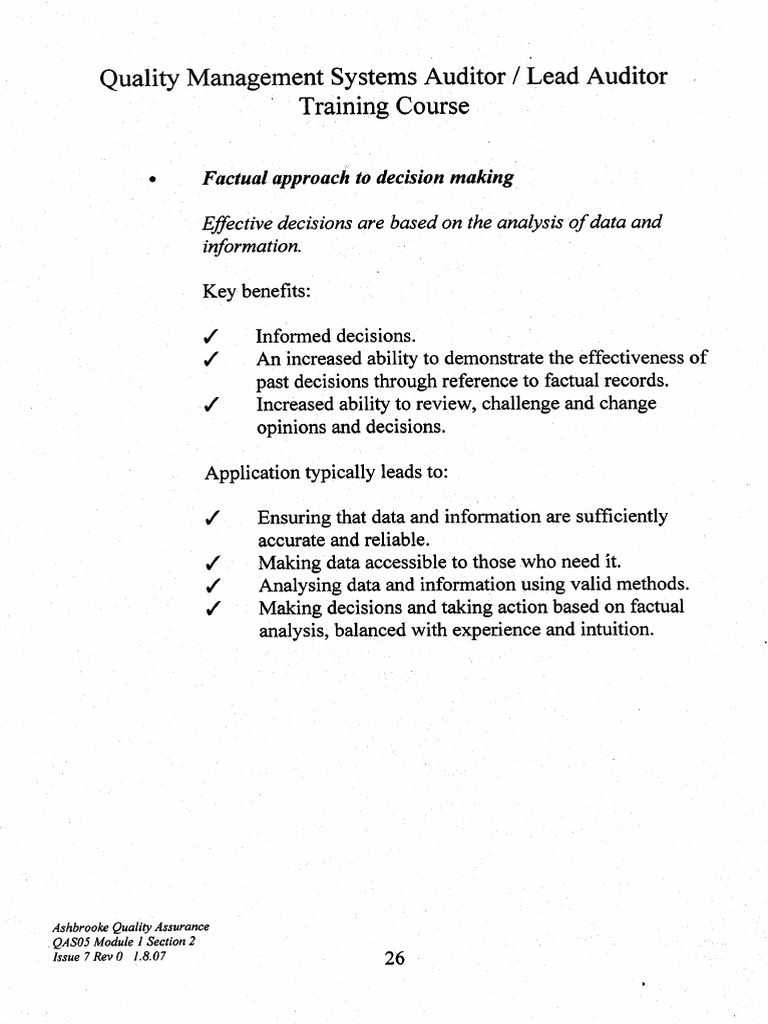 QMS Auditor Page 81 To 160 | PDF