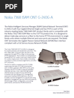 Nokia ONT G-1425G-B Datasheet | PDF