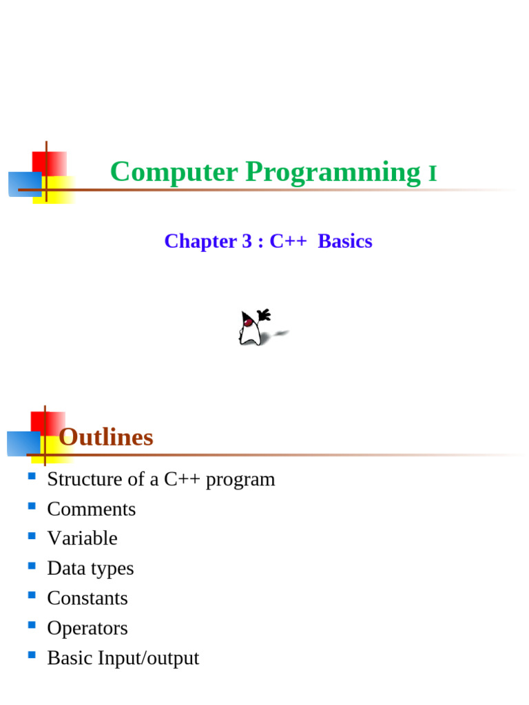 CH-2 C++ Basics | PDF | C++ | Computer Program
