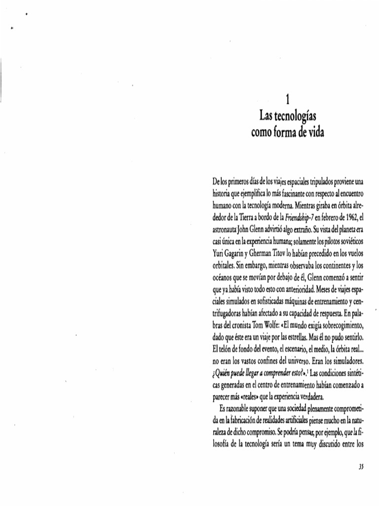 Winner, Langdon - Las Tecnologías Como Formas de Vida (1983) | PDF