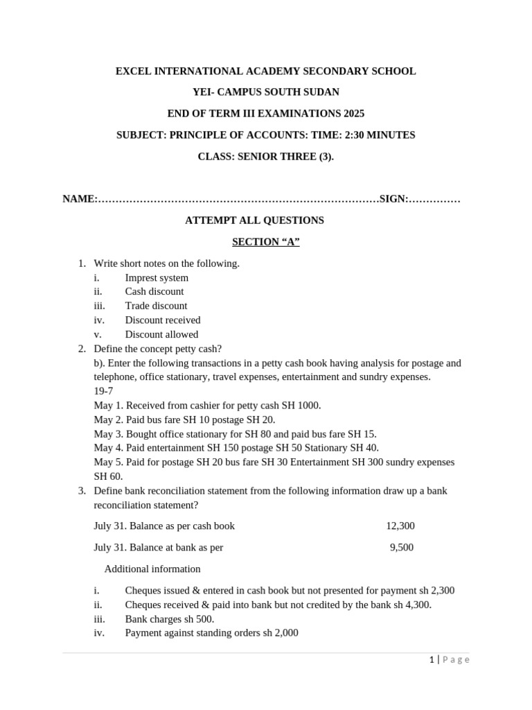 ACC 3 | PDF | Banks | Cheque