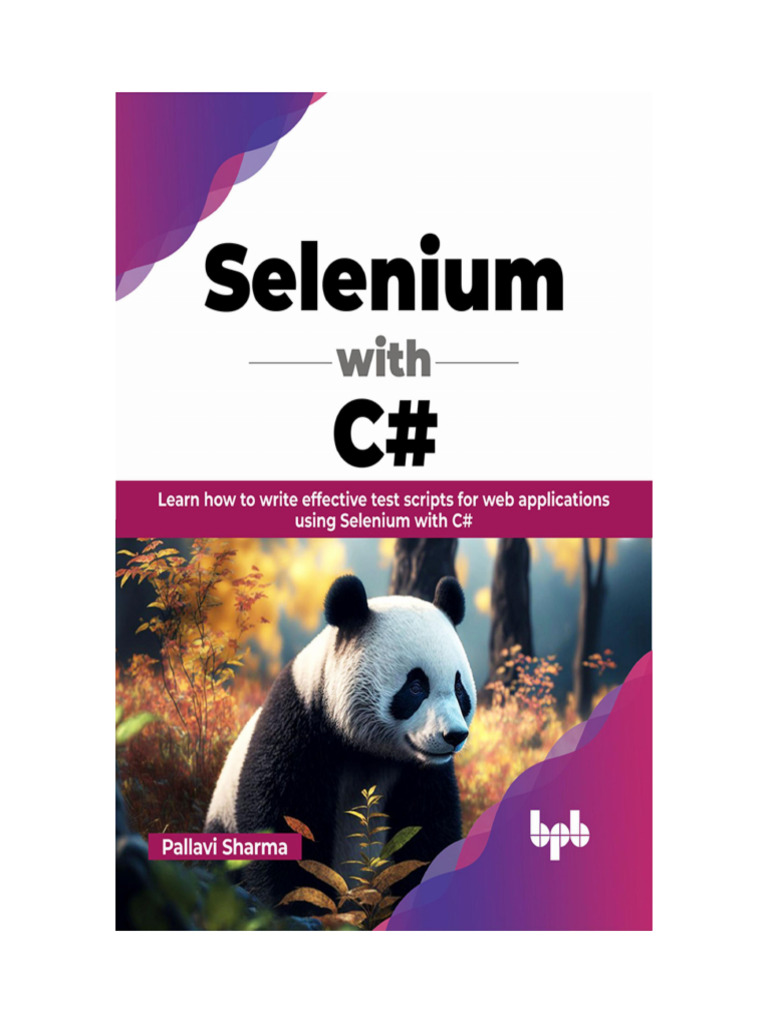 Selenium With C# Learn How To Write Effective Test Scripts For Web | PDF