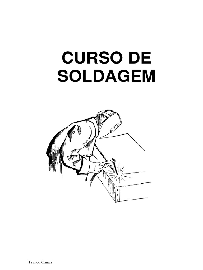 Curso de Soldagem Franco Canan | PDF | Liga | Corrente elétrica