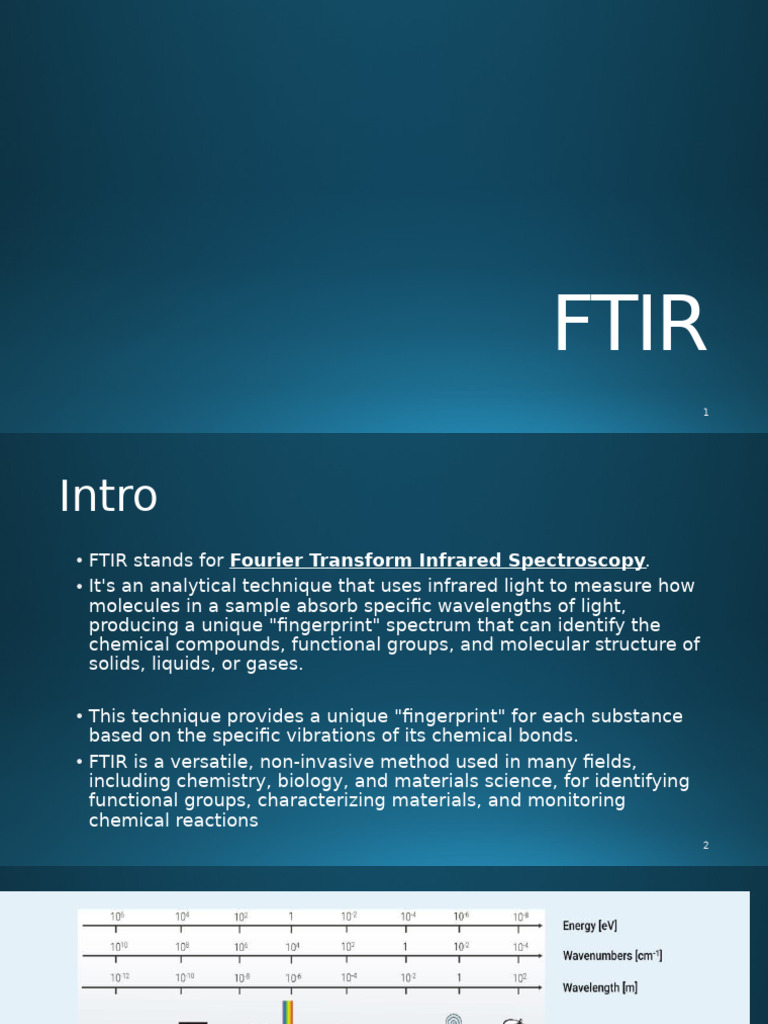 FTIR | PDF | Infrared Spectroscopy | Atomic