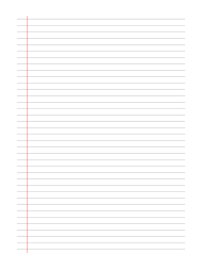Ruled A4 Page | PDF