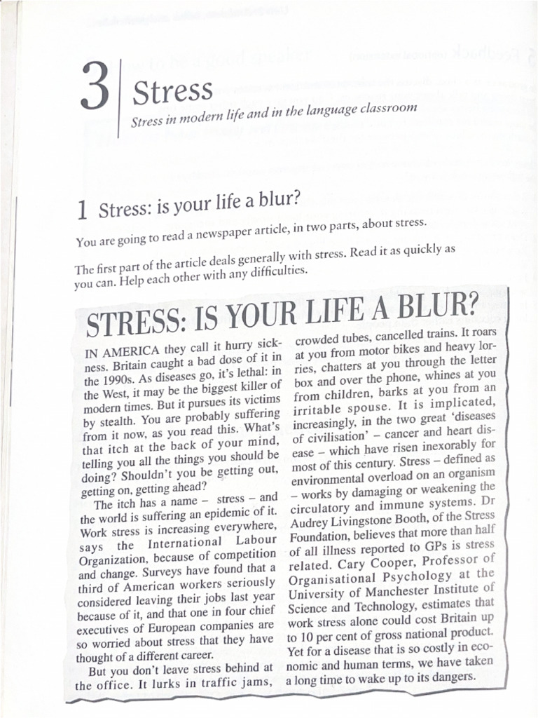 Reduce Stress | PDF