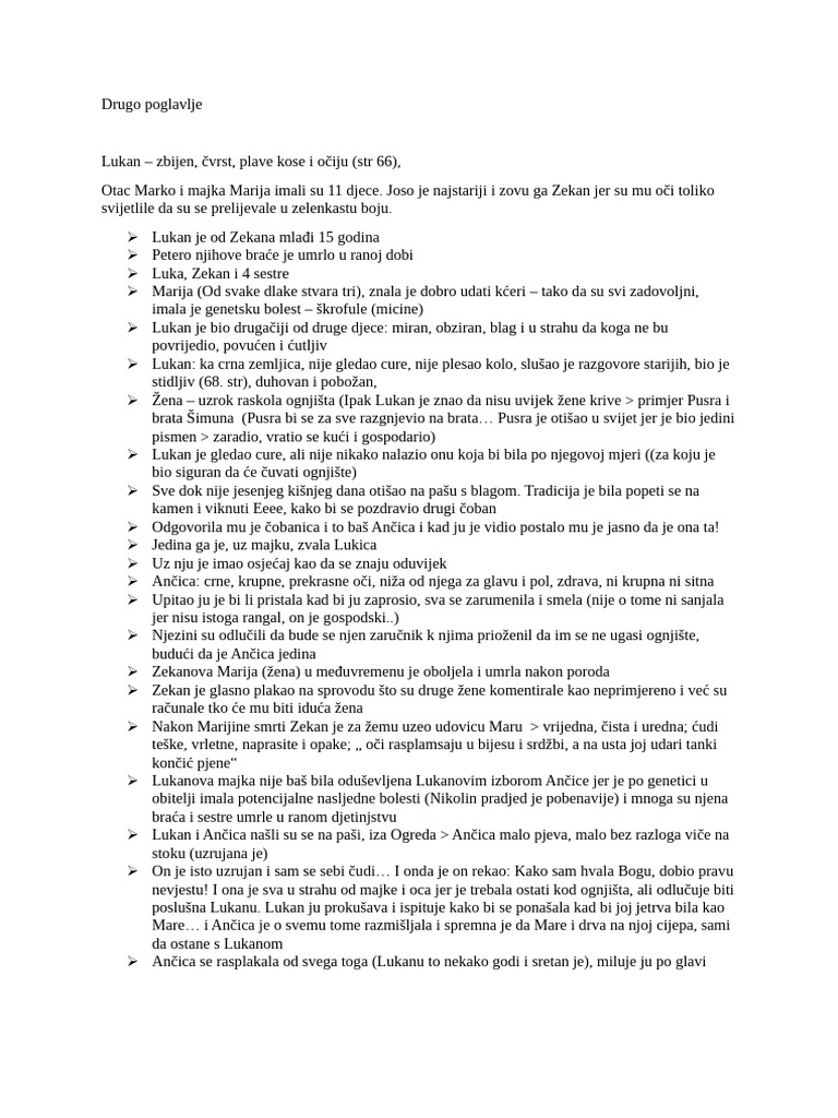 Drugo poglavlje | PDF