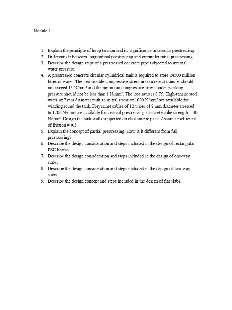 Module4 Questions | PDF