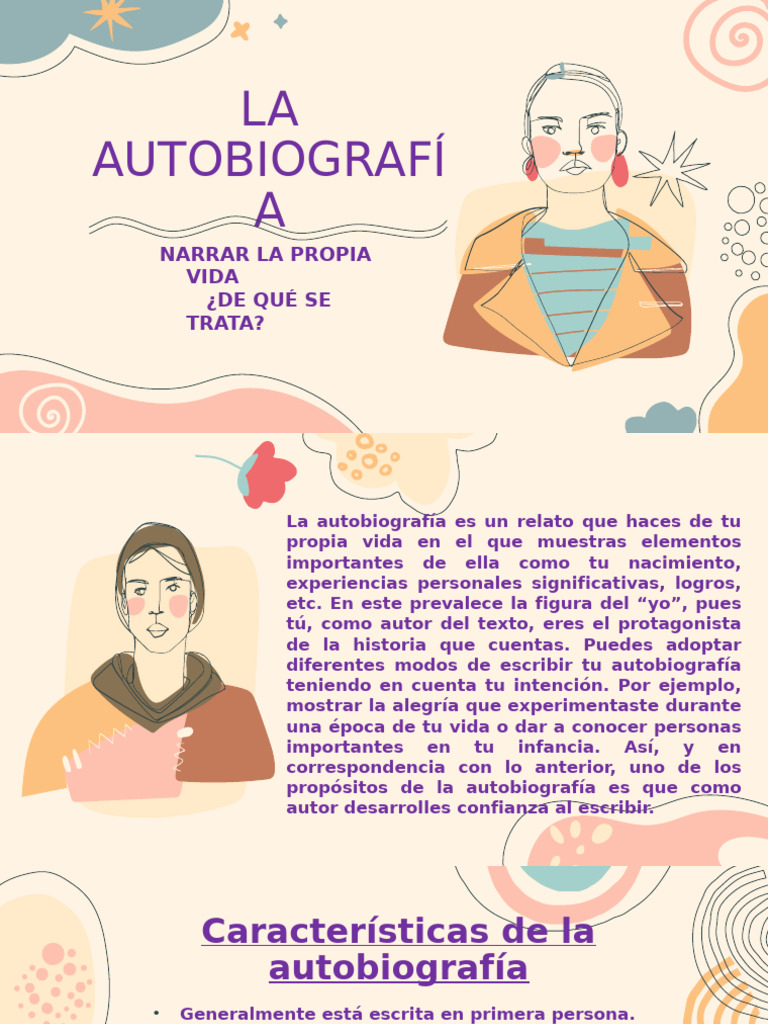 AUTOBIOGRAFIA | PDF | Autobiografías | Narración