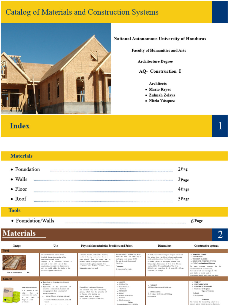Catalog of Materials and Construction Systems - 5 | PDF | Concrete | Brick