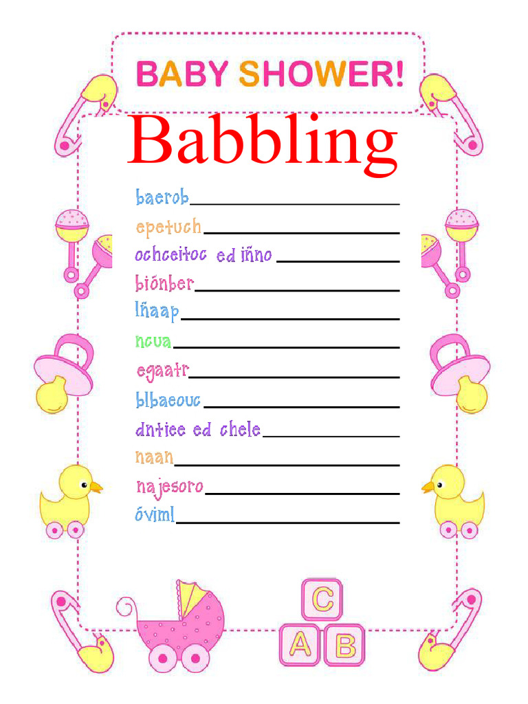 BABBLING | PDF
