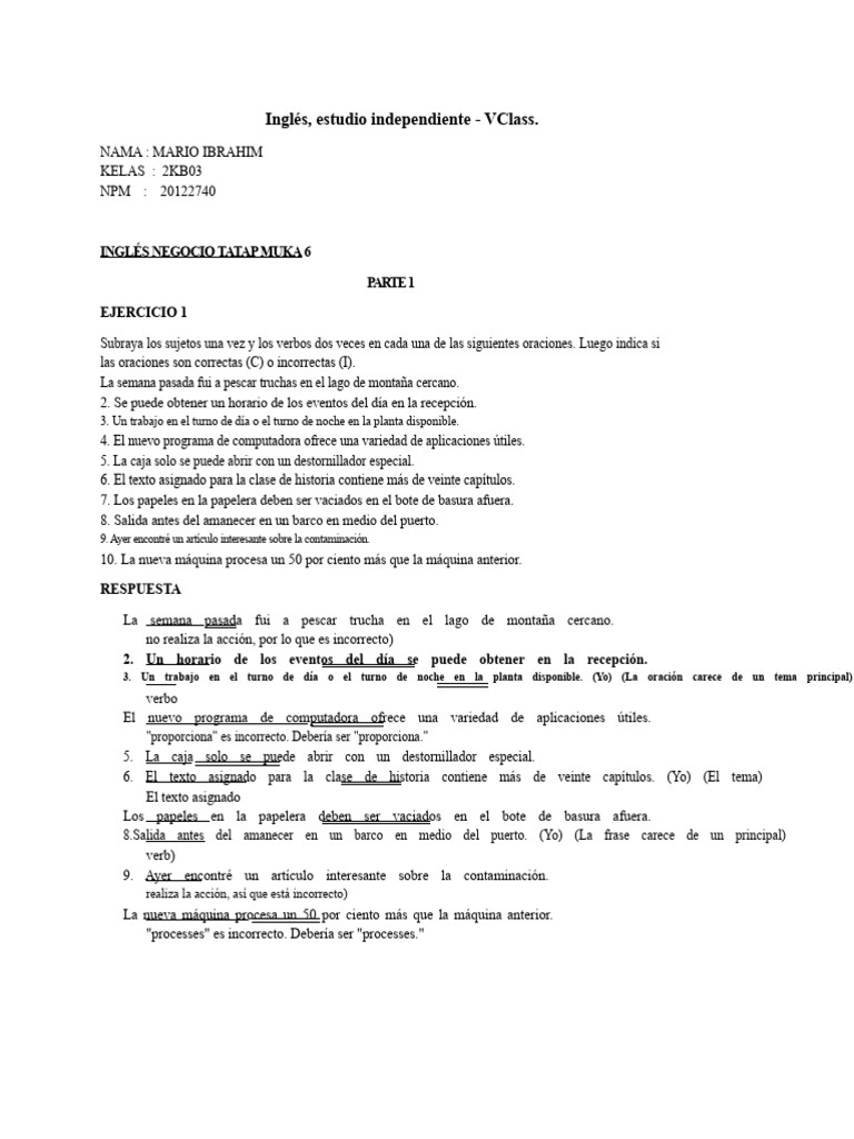 Materia Del Vclass Parte 6-7 | PDF