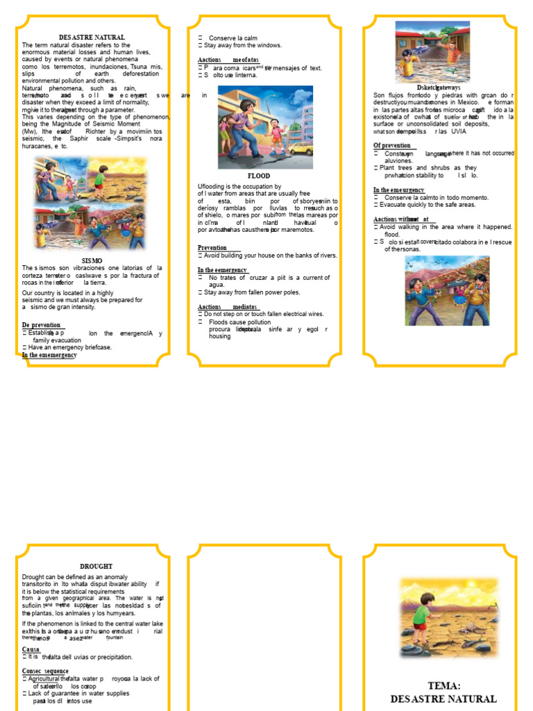Natural Disaster Preparedness Guide | PDF | Earthquakes | Natural Disasters