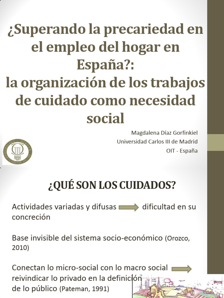 GORFINKIEL, Magalena Díaz - Superando La Precariedad en El Empleo Del ...