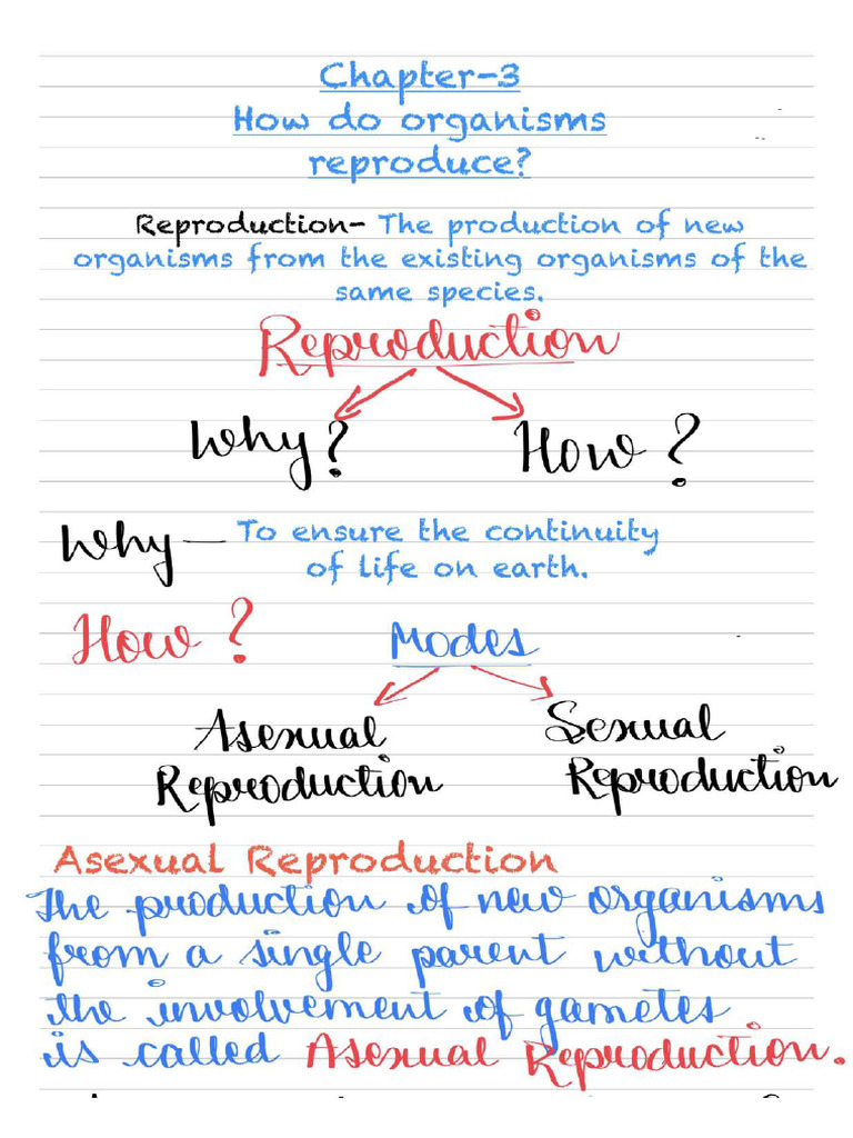 Asexual Reproduction | PDF
