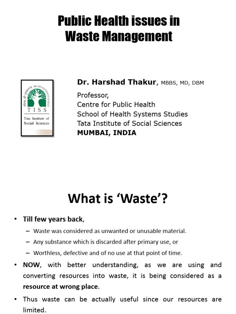 Waste Management Sysytem | PDF | Waste | Waste Management