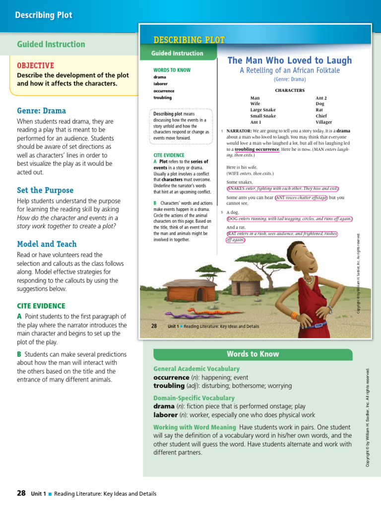 Book Describing - Plot Teachers Edition | PDF | Narration