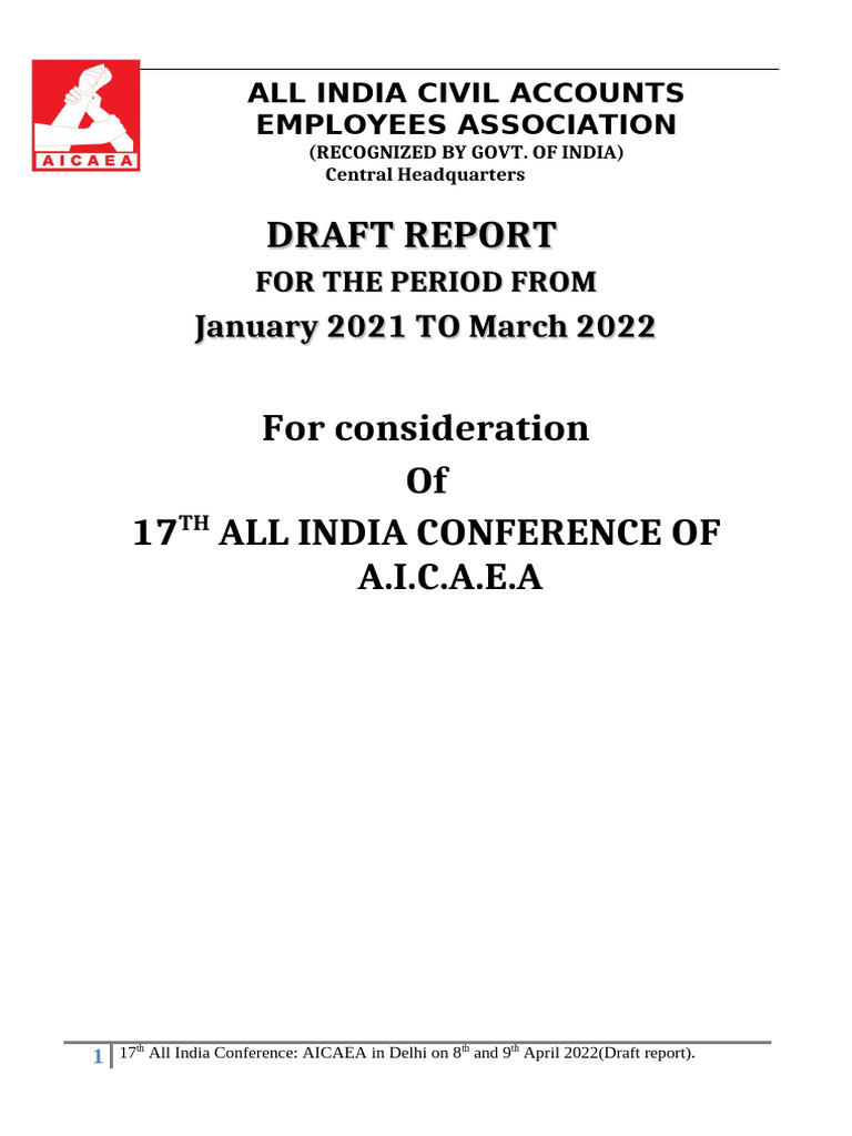 17th Aic Report of Aicaea | PDF | Sexual Harassment | Employment