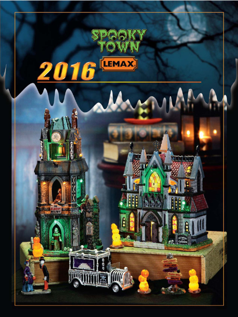 2016 Lemax Spooky Town Pdf