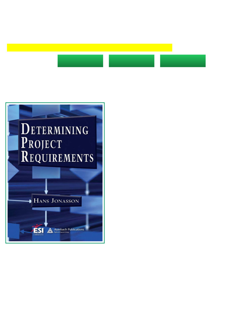 Determining Project Requirements mac7 full | PDF