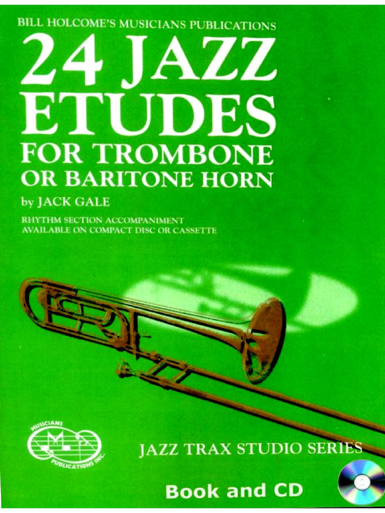 24 Jazz Etudes For Trombone | PDF