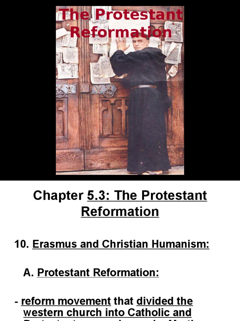 5.3 Powerpoint Presentation | PDF | Martin Luther | Protestant Reformation