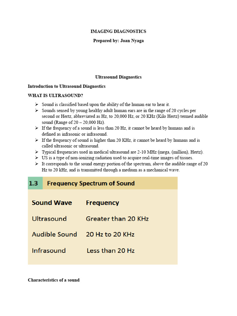 Ultrasound Diagnostics | PDF | Medical Ultrasound | Sound