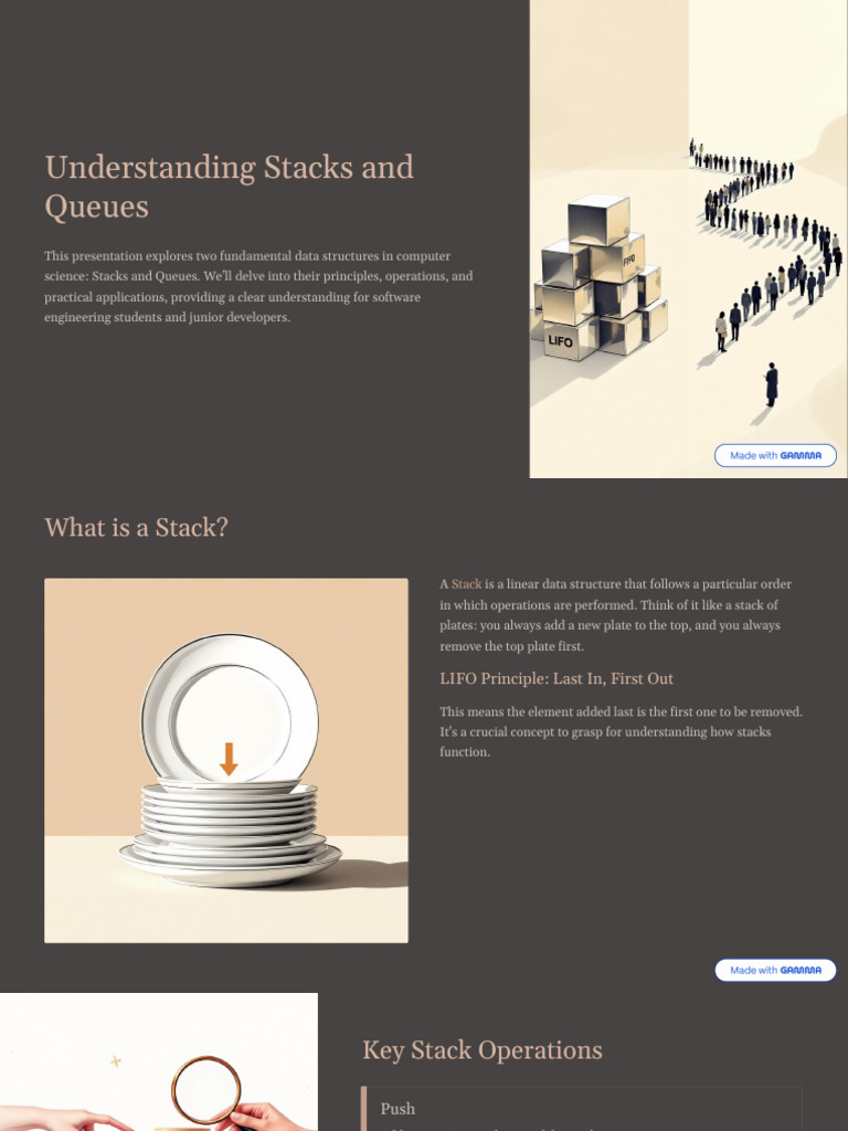 Understanding Stacks and Queues (1) | PDF | Queue (Abstract Data Type ...