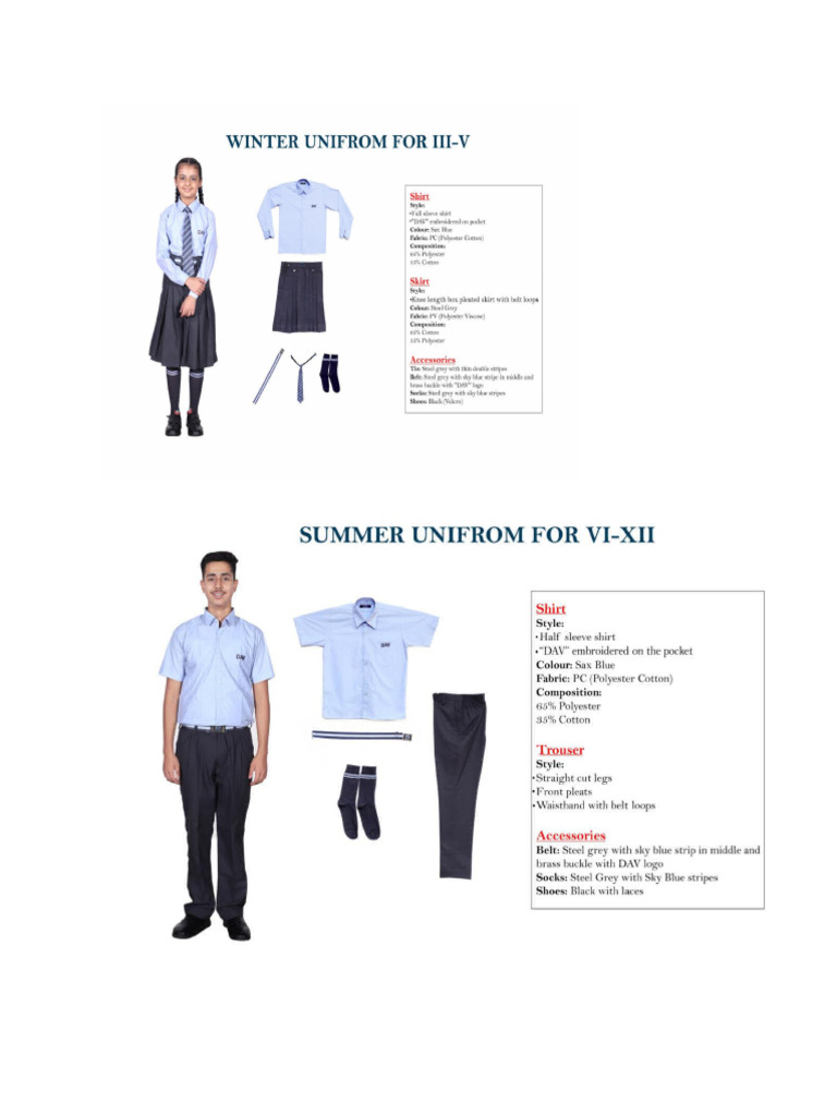 New Uniform Dav | PDF