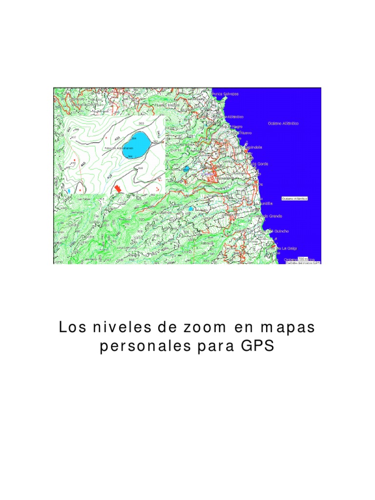 Configuración de Zoom en GPS y Mapas | PDF | Sistema de Posicionamiento ...