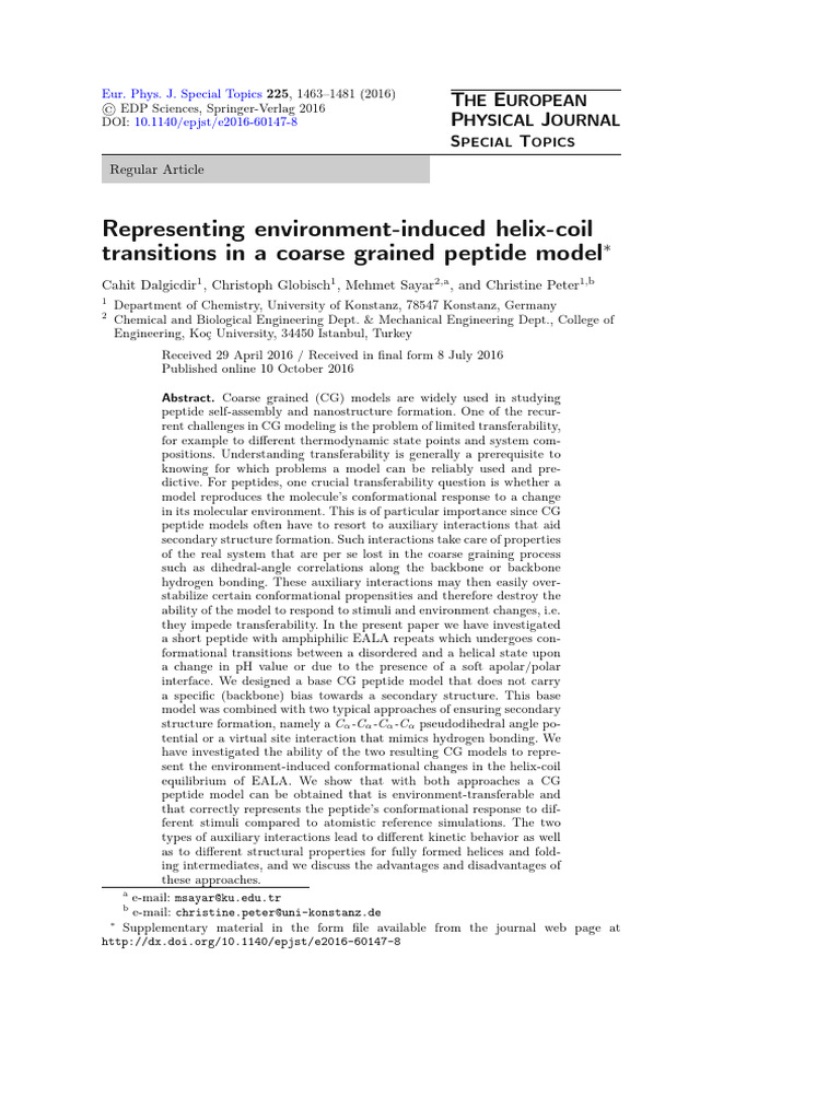 VimpEA_interface Active _helix _persist at Ph7 | PDF | Alpha Helix ...