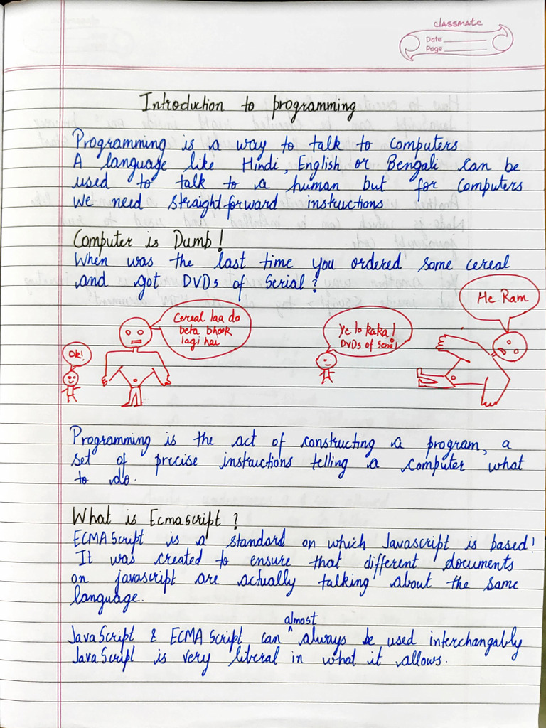 JS Chapterwise Notes | PDF