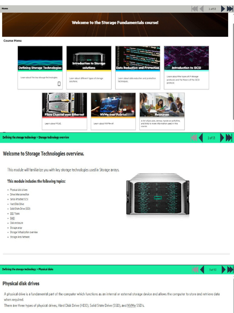 Storage Fundamentals | PDF