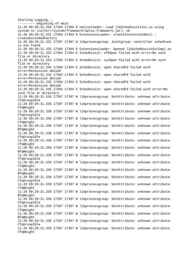 Log A Pdf Computing System Software